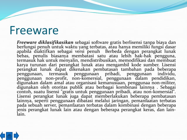 Freeware, Shareware, and Opensource | PPT