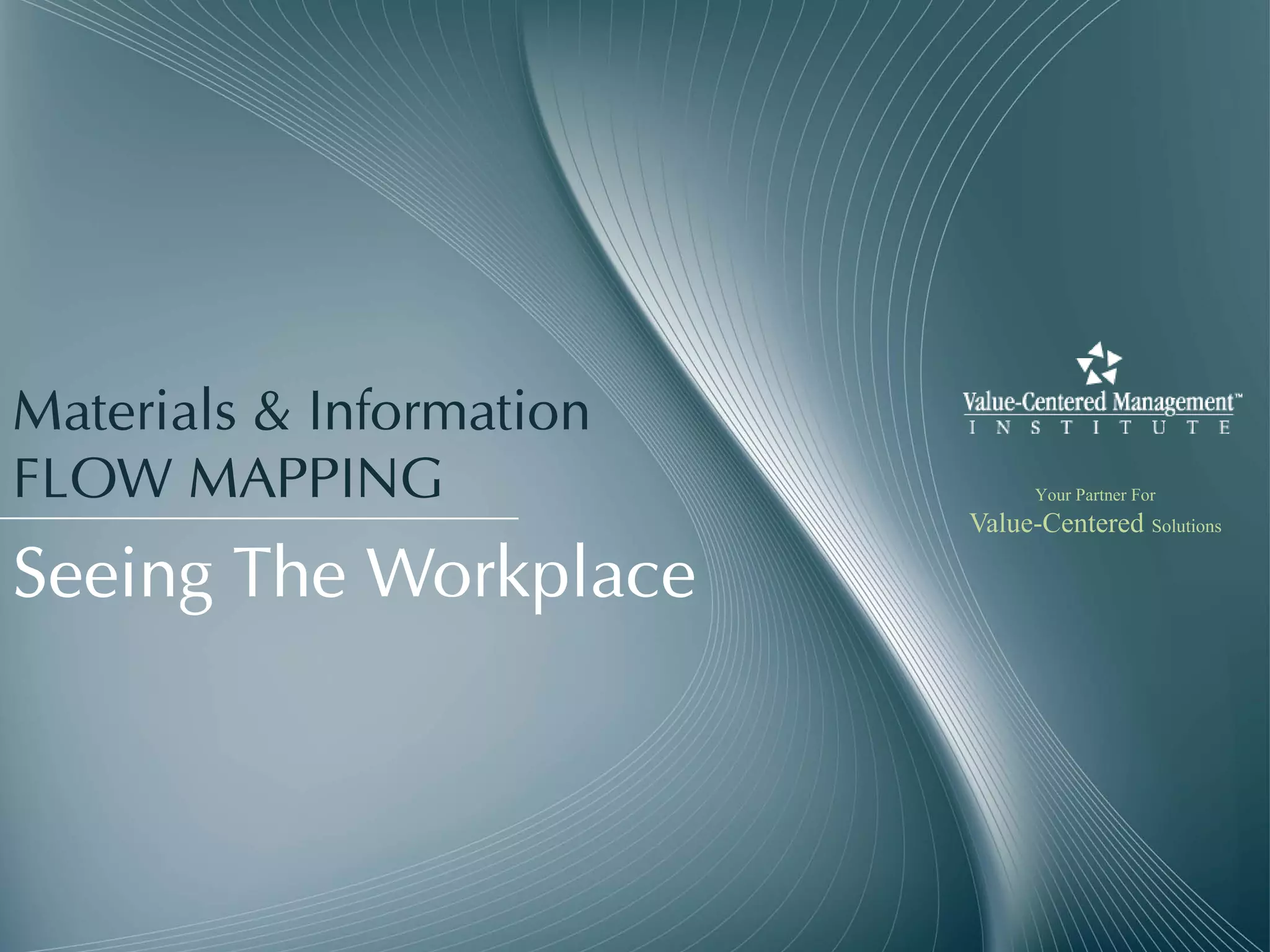 Materials And Information Flow Map | PDF
