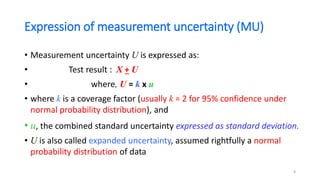 Common mistakes in measurement uncertainty calculations | PDF