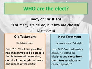 Lutheran Doctrine of Election and Free Will | PPTX