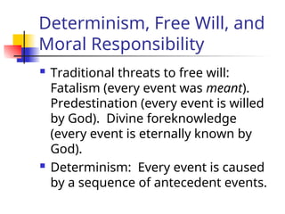 Compatibilismfree will philosophy grade 12.ppt | Physics | Science