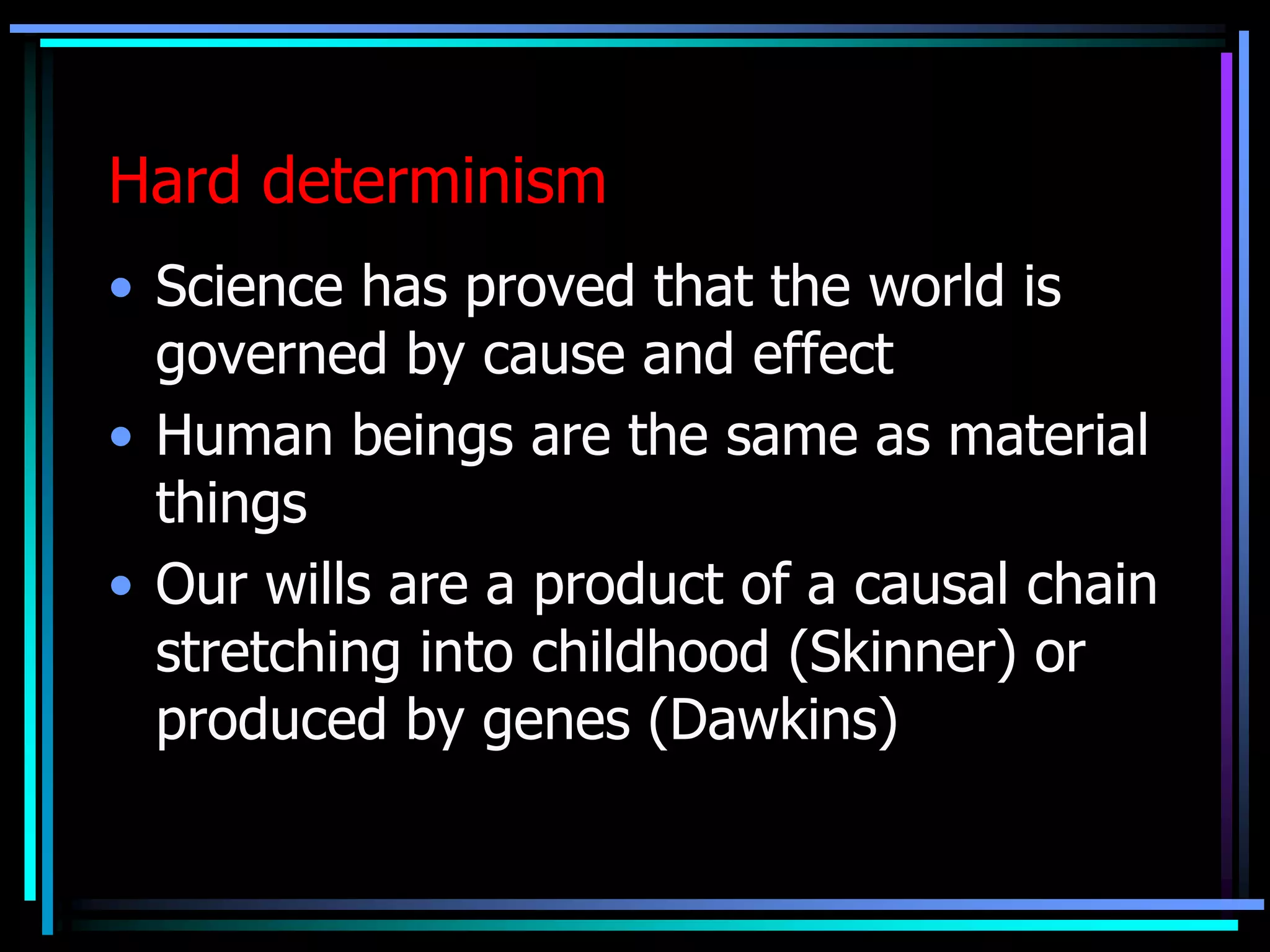 freewillanddeterminism.pptx