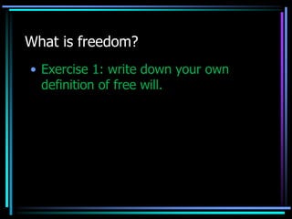 freewillanddeterminism.pptx