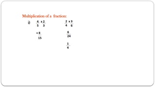 FREE WORKSHOP PPT - Maths - Numbers & Fractions | PPTX
