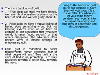 Free Yourself Fom The Burden Of Guilt | PPT
