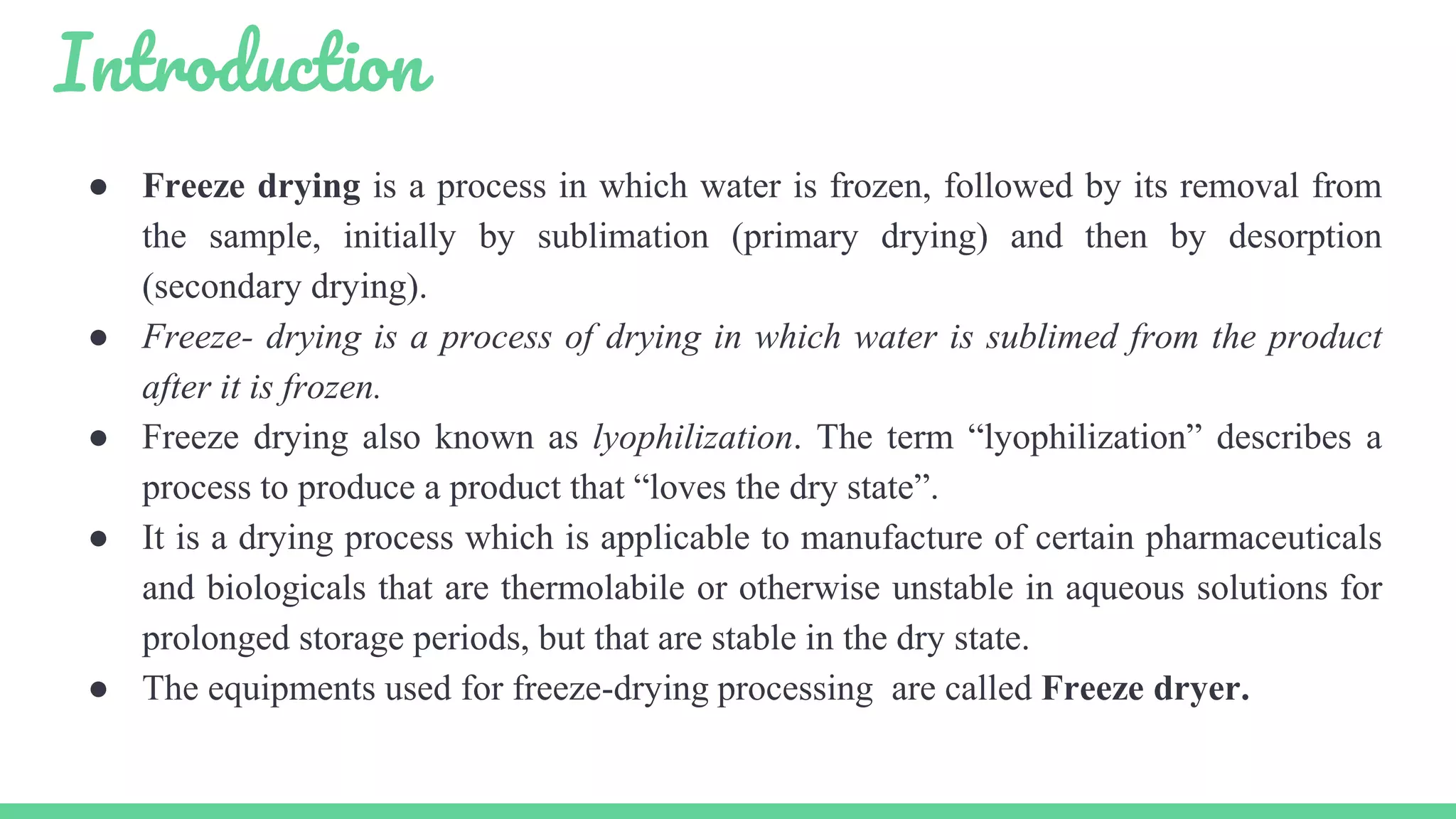 Freeze-drying on Food Preservation technique by low temperature.pptx