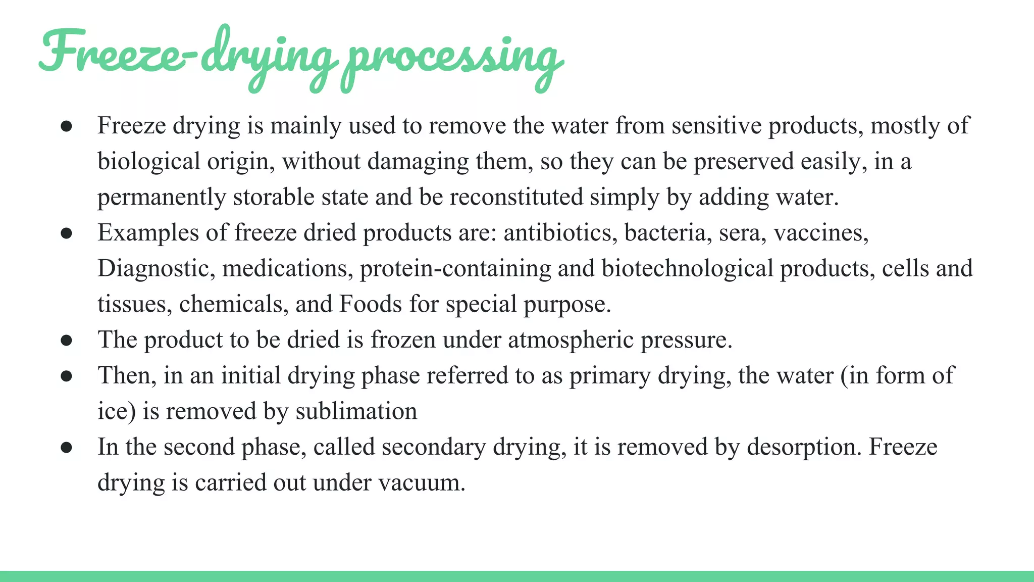 Freeze-drying on Food Preservation technique by low temperature.pptx