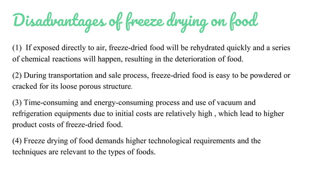 Freeze-drying on Food Preservation technique by low temperature.pptx