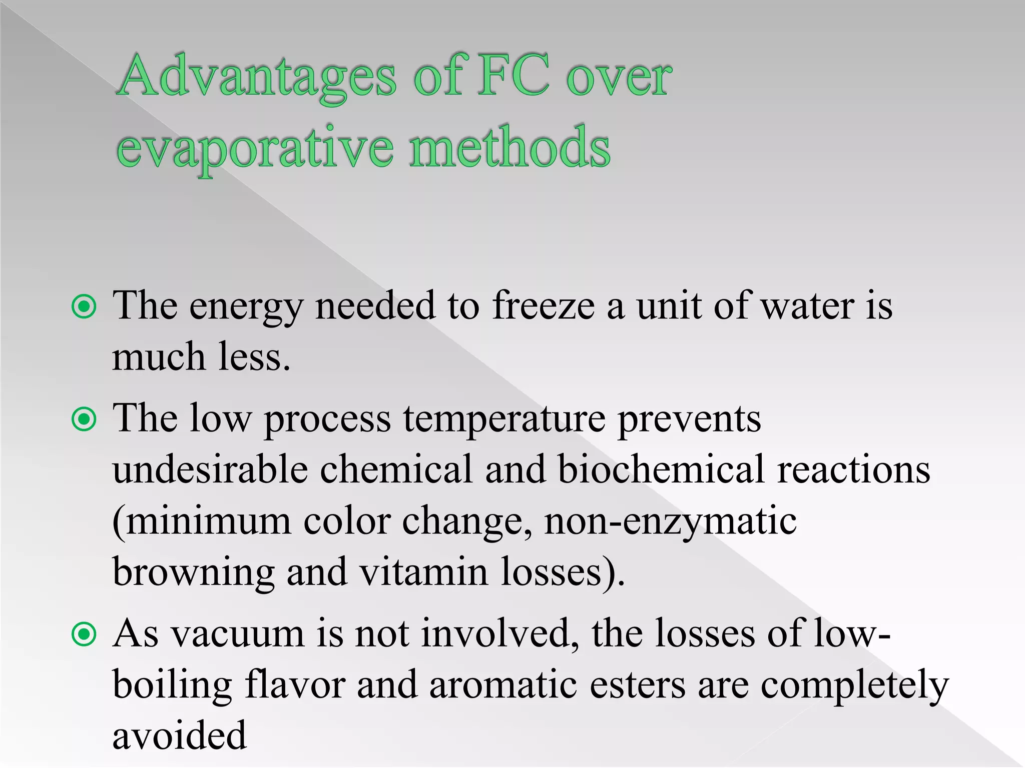 Freeze concentration | PPTX