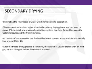 Freeze drying | PPTX