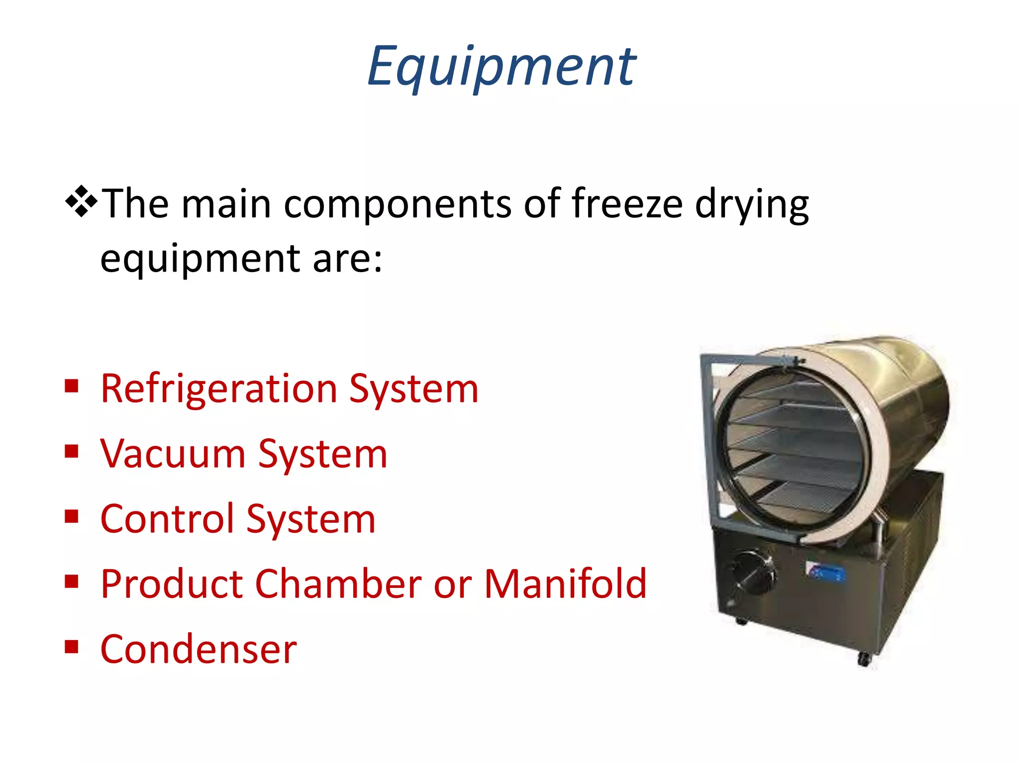 Freeze drying | PPTX
