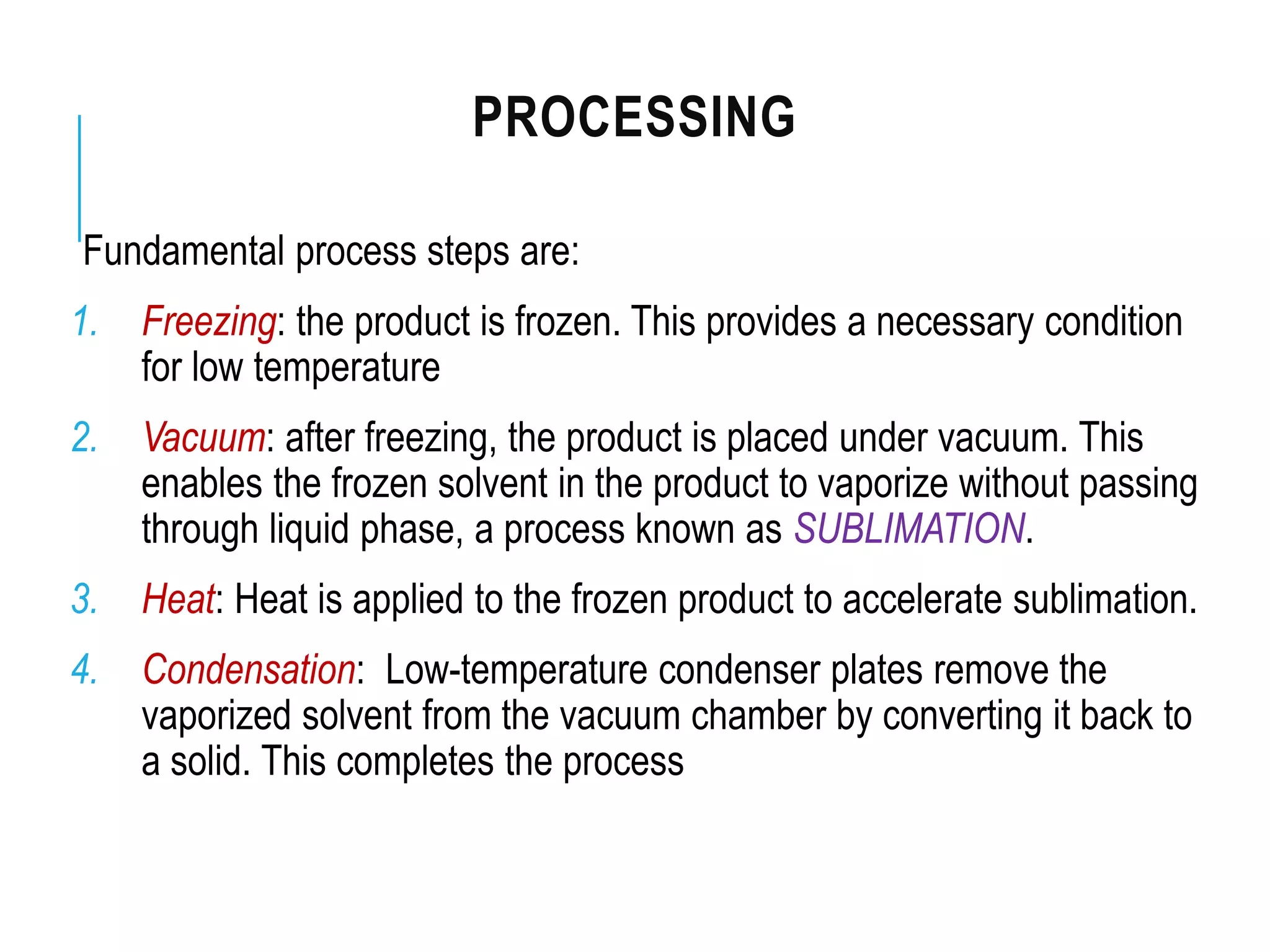 Freeze Drying (Lyophilization)- Pharmaceutical Engineering | PPT