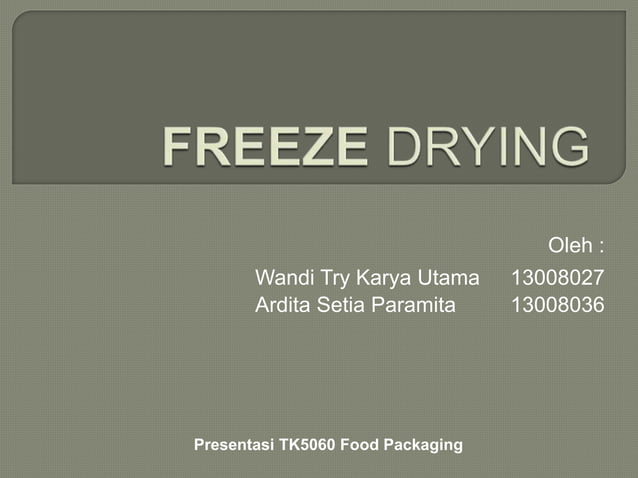 Freeze Drying.pptx