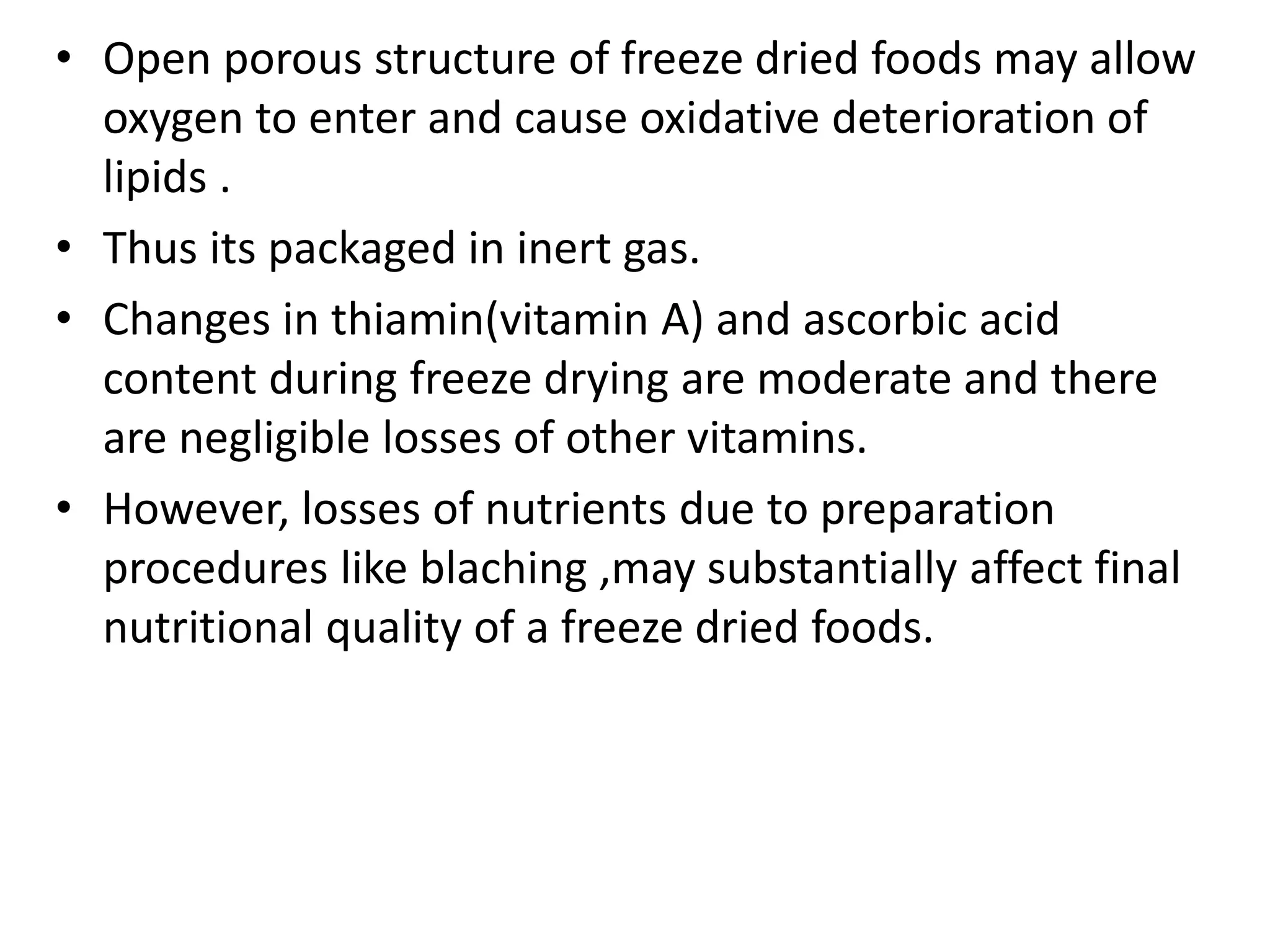 FREEZE DRYING.pptx | Nutrition | Healthy Living