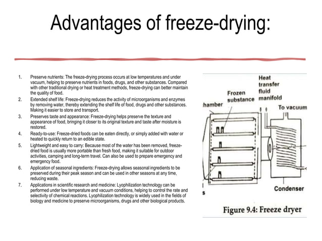 freeze drying ppt and lyophilization.pptx | Chemistry | Science