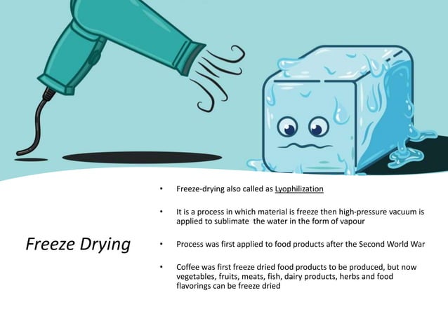 freeze drying ppt and lyophilization.pptx | Chemistry | Science