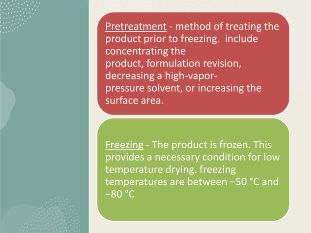 freeze drying ppt and lyophilization.pptx | Chemistry | Science