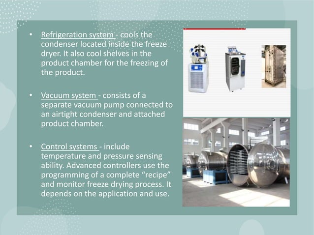 freeze drying ppt and lyophilization.pptx | Chemistry | Science