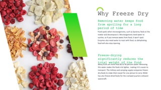 Freeze Dry | PPTX