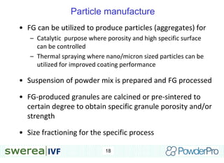 Freeze granulation - A multi-tool for enhanced ceramic processing | PDF ...