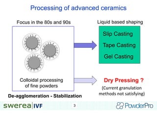 Freeze granulation - A multi-tool for enhanced ceramic processing | PDF ...
