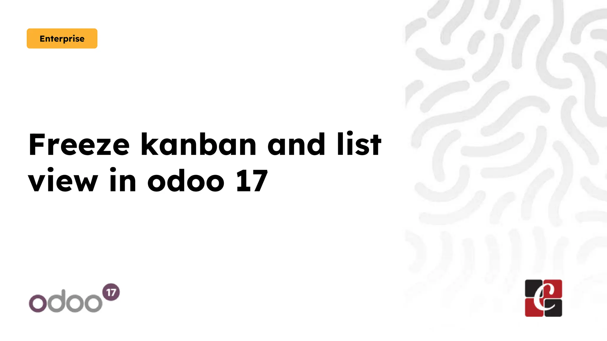 Freeze kanban and list view in the odoo 17 | PPTX
