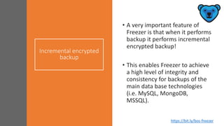 OpenStack Backup, Restore, DR (Freezer) | PPT