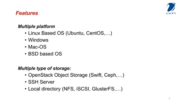 Freezer - Vietnam OpenStack Technical Meetup #12 | PDF | Operating ...