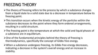 FREEZING IN FOOD PROCESSING AND PRESERVATION | PDF