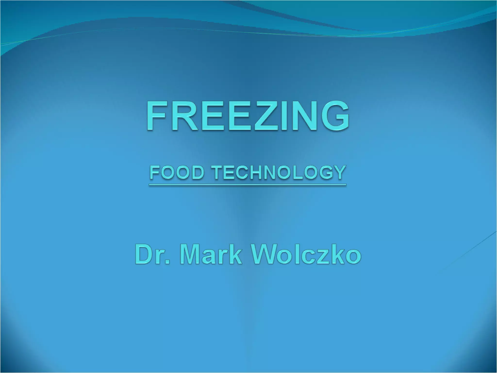 Freezing | PPT