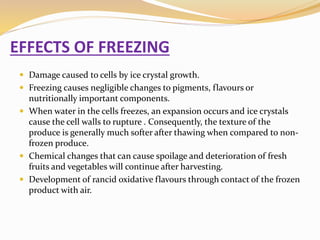 Freezing | PPTX