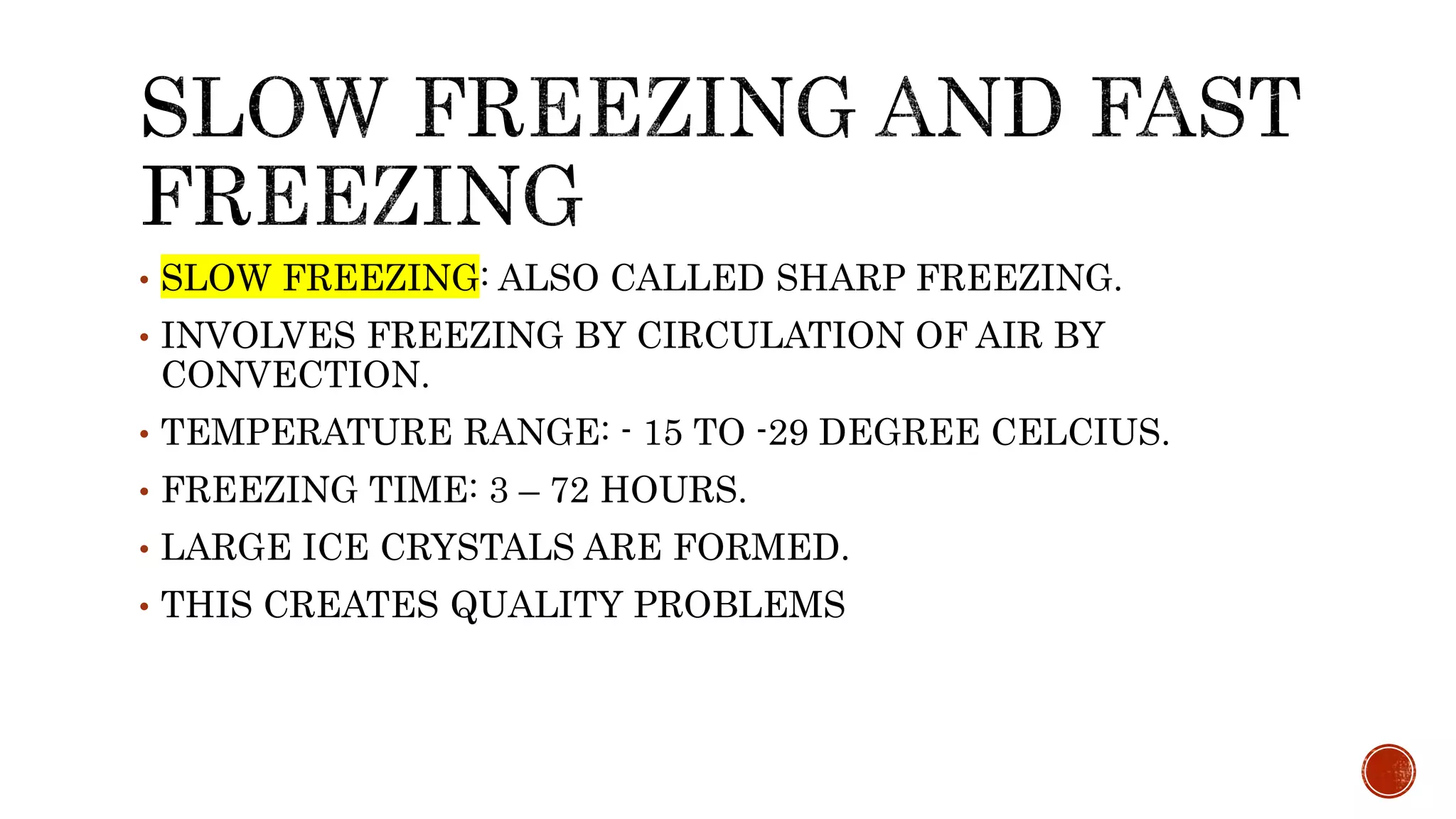Freezing | PPTX