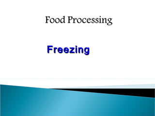 Freezing | PPT | Chemistry | Science
