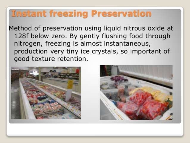 Freezing and cold storage | PPT