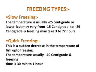 Freezing and cold storage | PDF