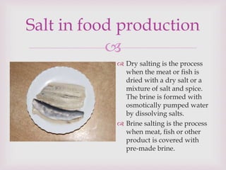 Freezing and salting experiment presentation | PPT