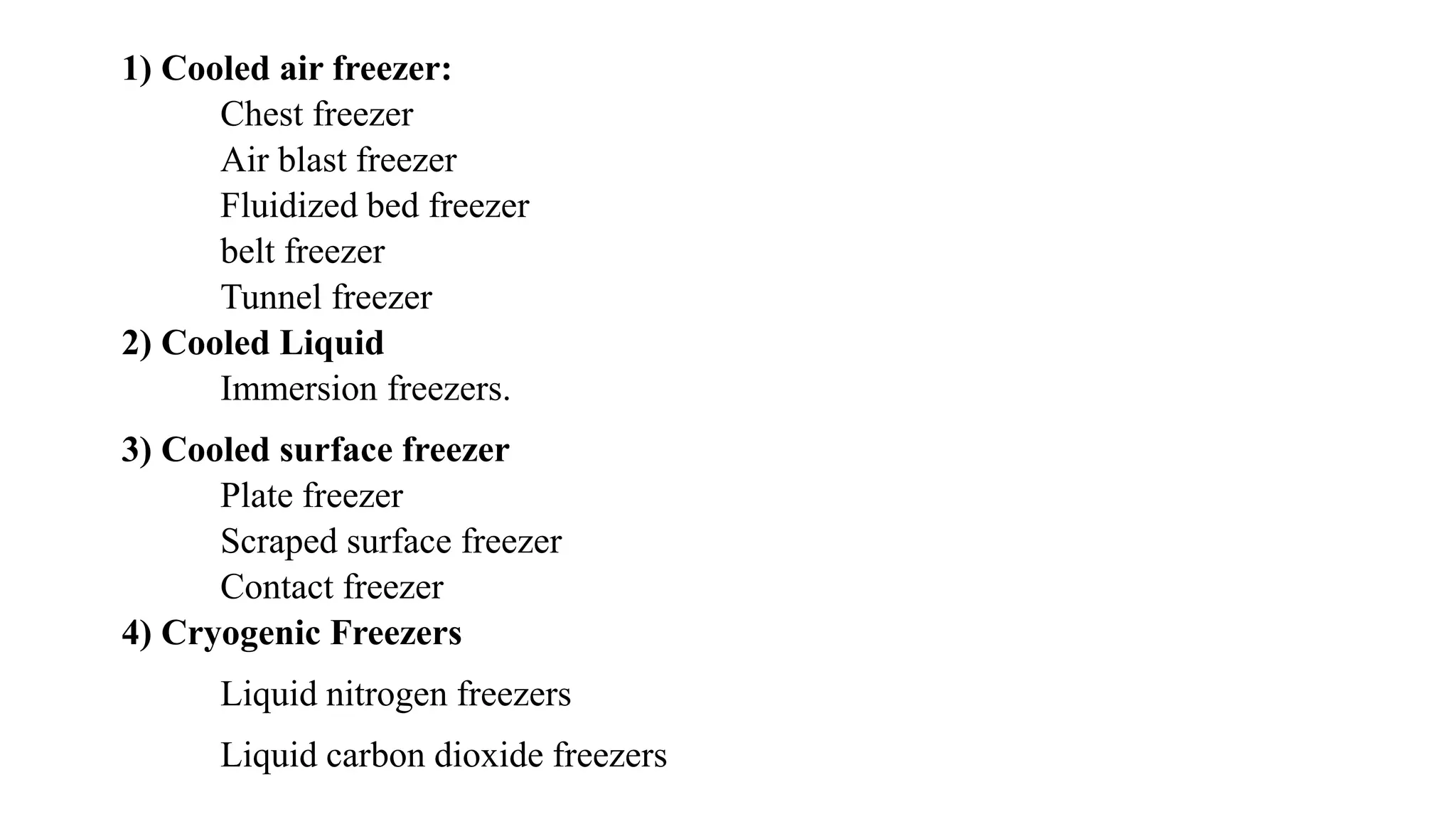 Freezing curve, freezing system & freezing time | PPTX