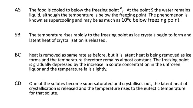 Freezing curve, freezing system & freezing time | PPTX