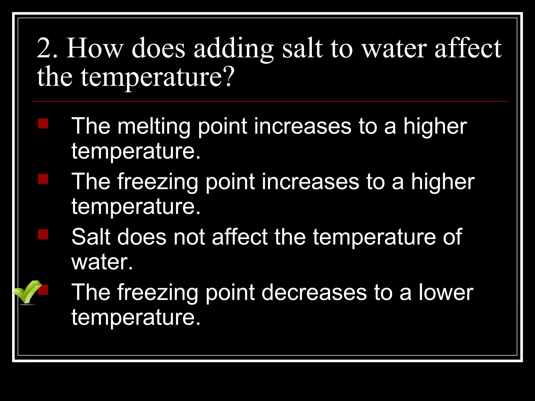 Freezing, melting, and evaporation | PPT