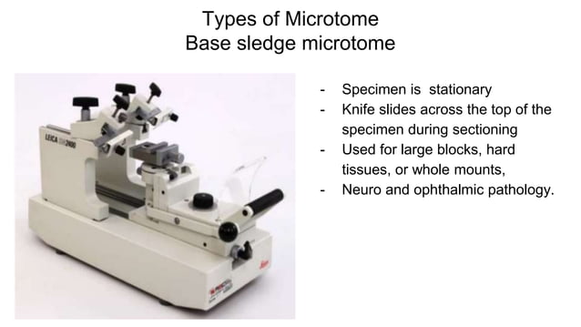 Freezing microtome_ cryostat.pptx | Chemistry | Science