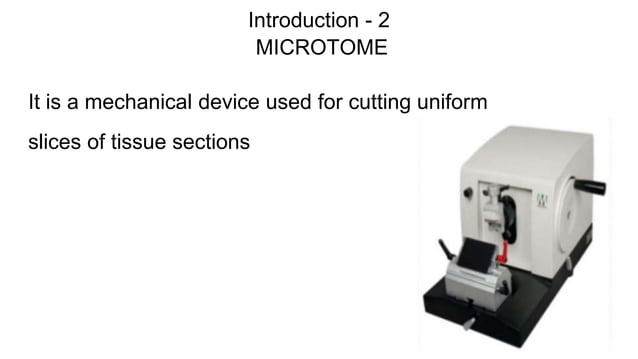 Freezing microtome_ cryostat.pptx | Chemistry | Science