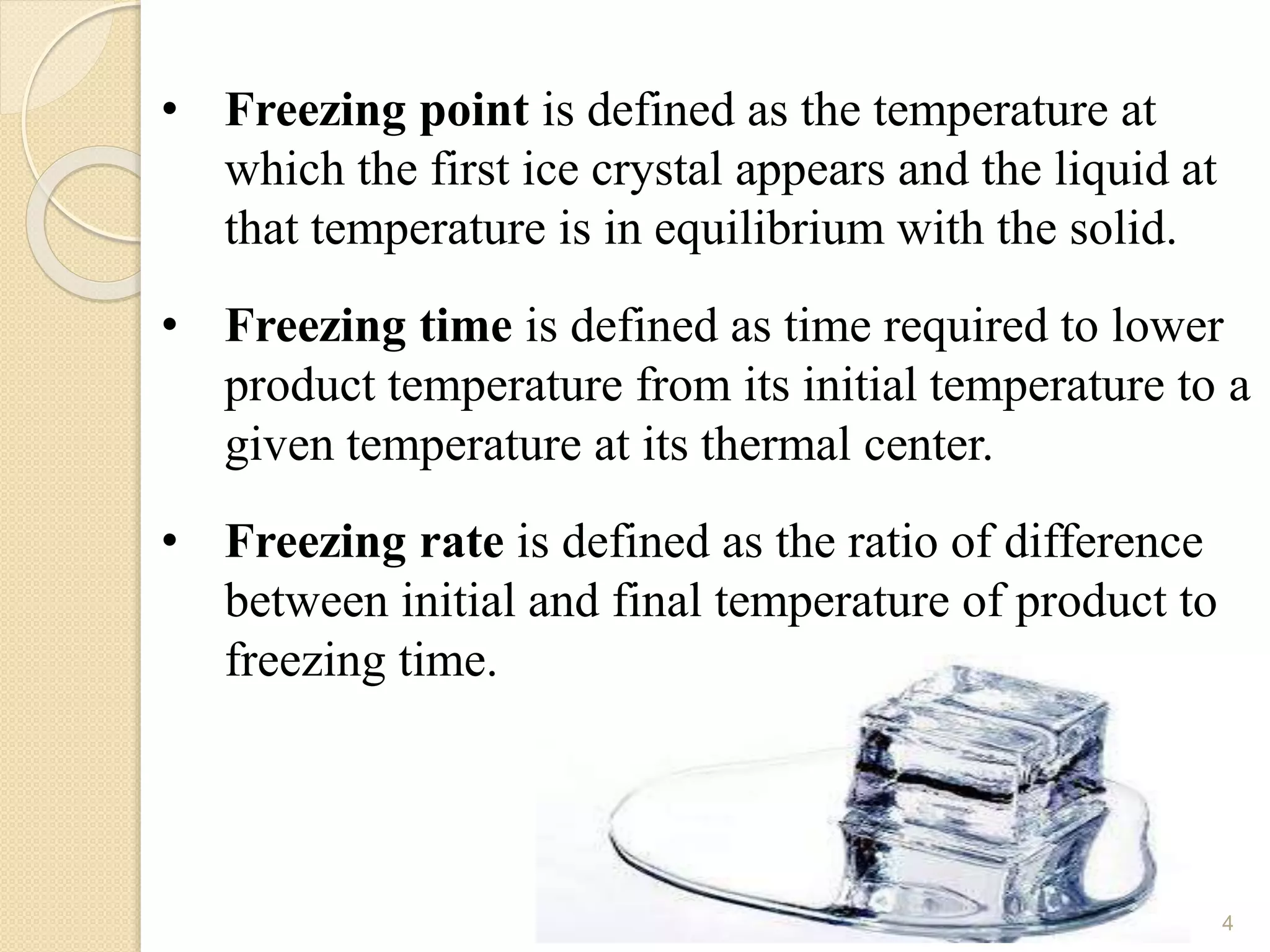 Freezing of fruits and vegetables | PPTX