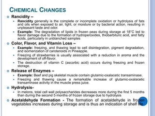 Freezing of raw and processed foods - Dr KG/KCET | PPT
