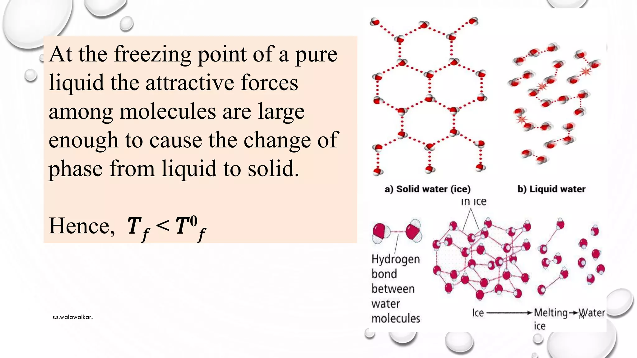 Solutions | Freezing Point Depression | Chemistry Class 12 | By. Mrs ...