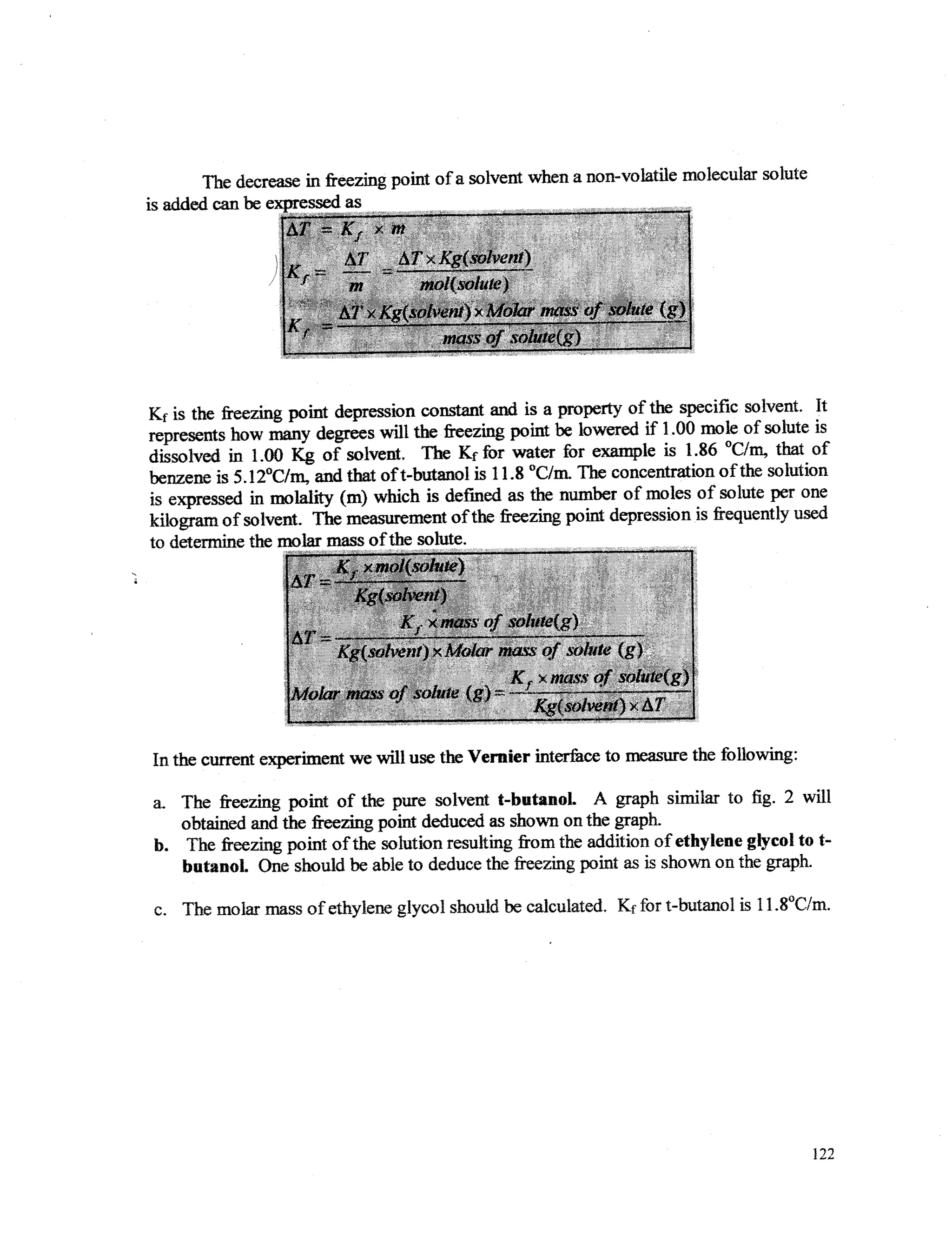 Freezing point depression[1] | PDF