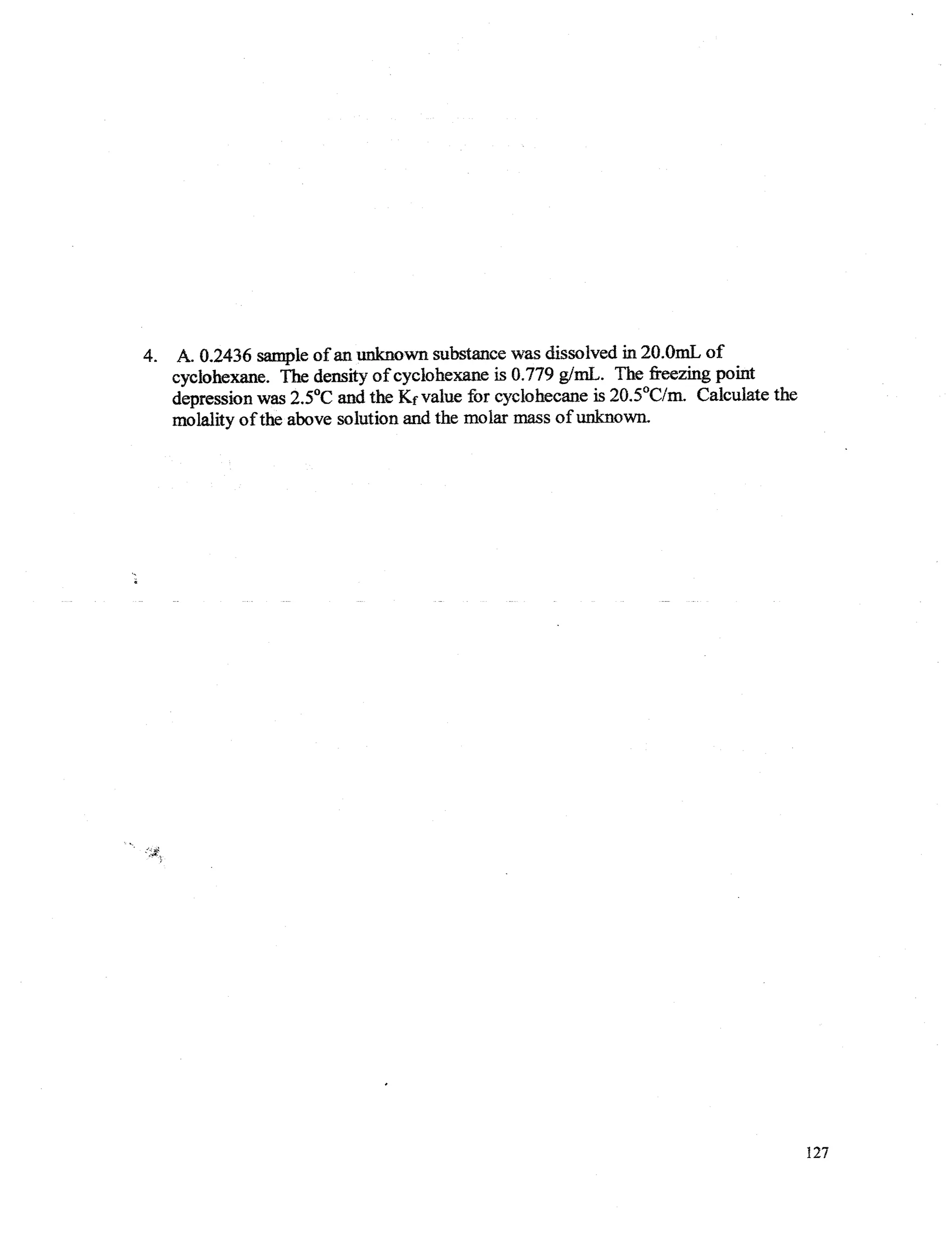 Freezing point depression[1] | PDF