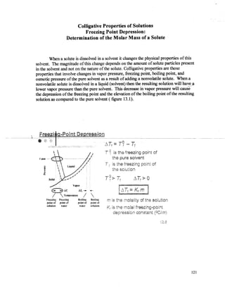 Freezing point depression[1] | PDF