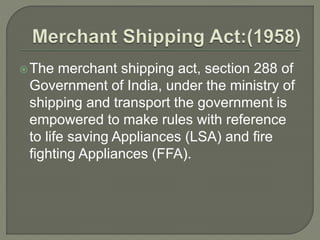 merchant shipping act | PPTX