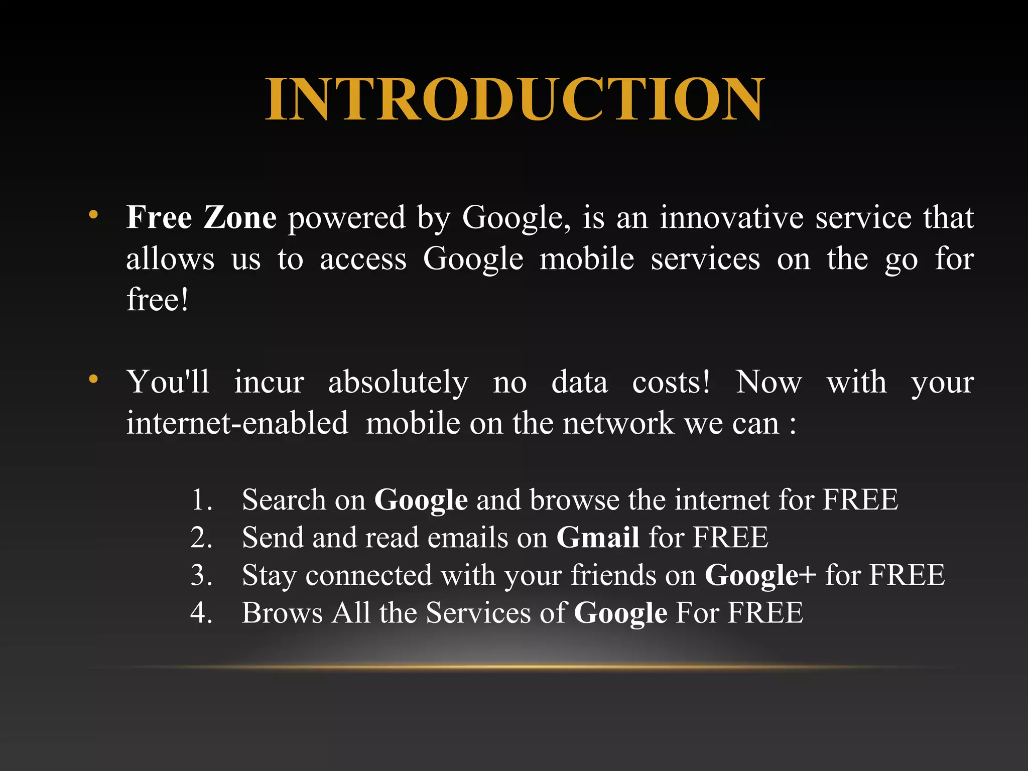 Free Zone [Free Internet] | PPT