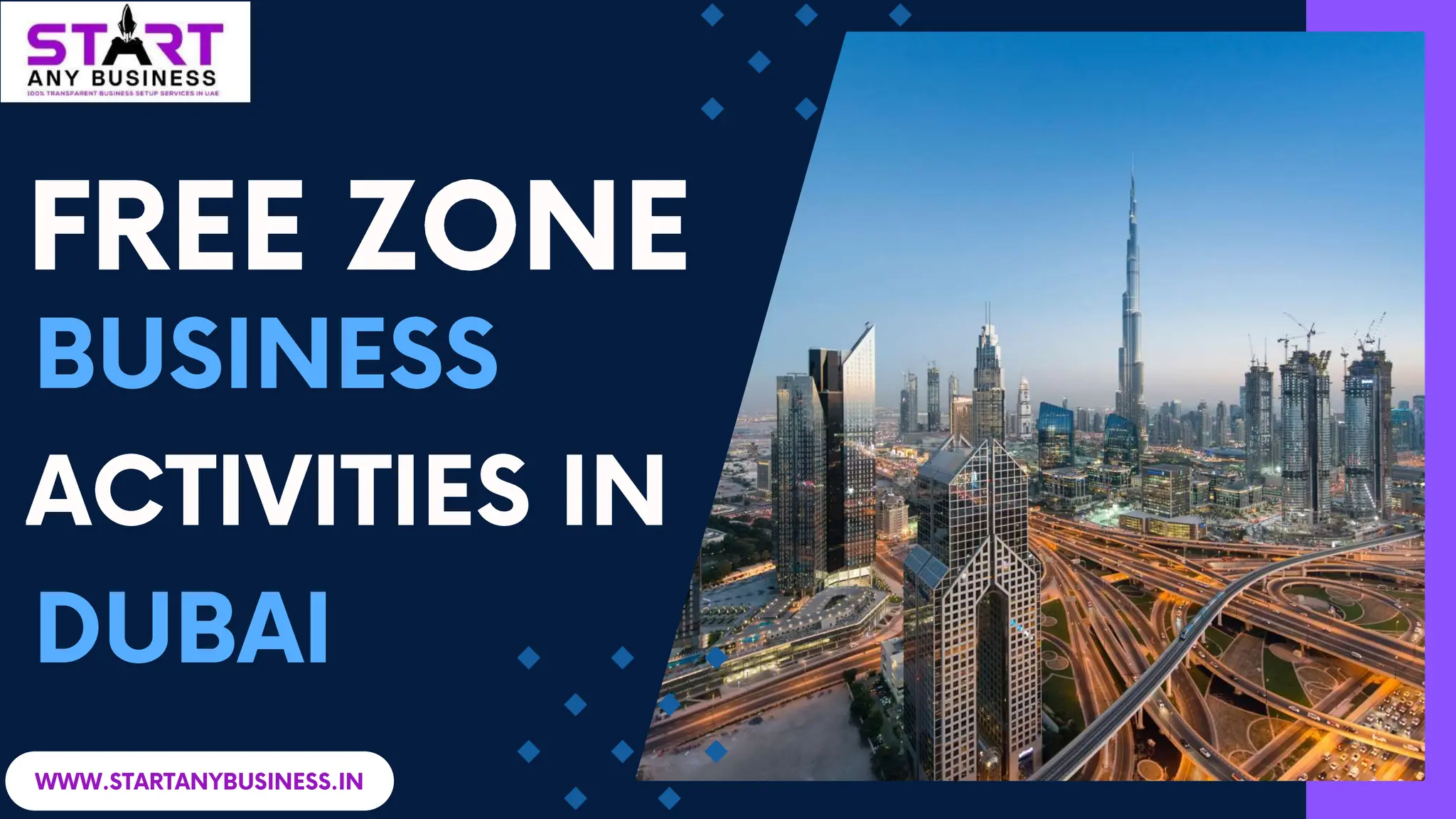 Free Zone Business Activities In Dubai | Start Any Business | PPTX